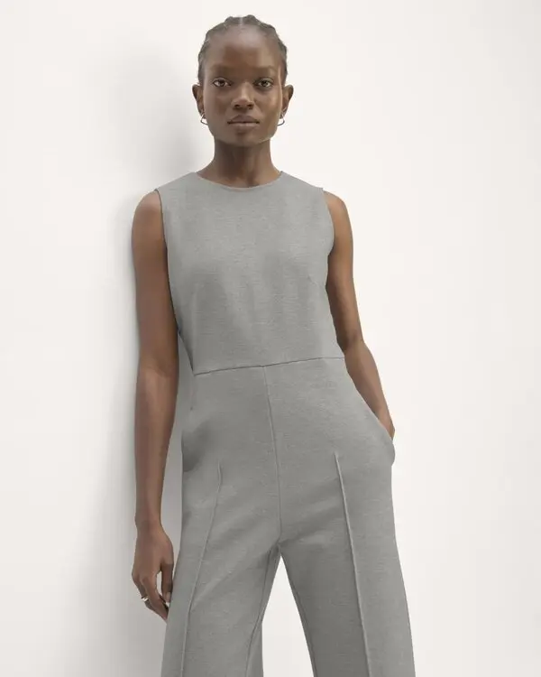 Everlane Dream Jumpsuit - Mid Heather Grey