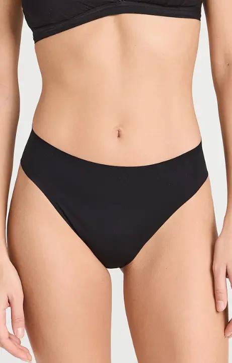 Cosabella High Rise Bikini Briefs - Black