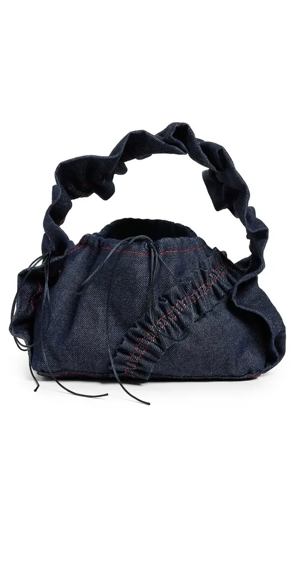 Cecilie Bahnsen Umi Denim Bag In Indigo - 60% Off | Editorialist