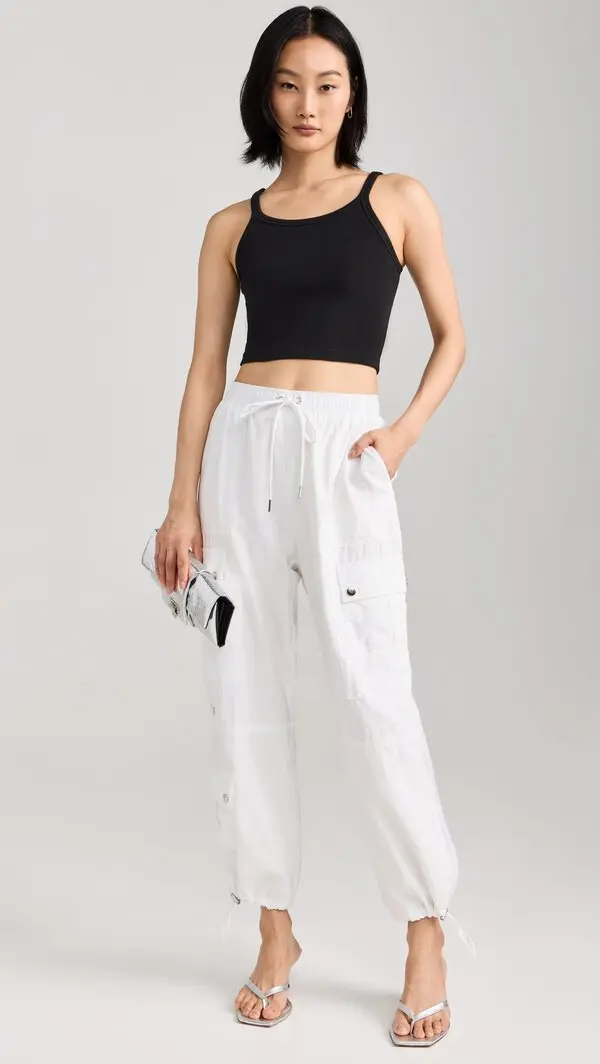 Cinq À Sept Nitsan Parachute Pants - White