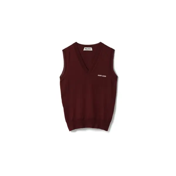 Miu Miu Wool Sweater Vest
