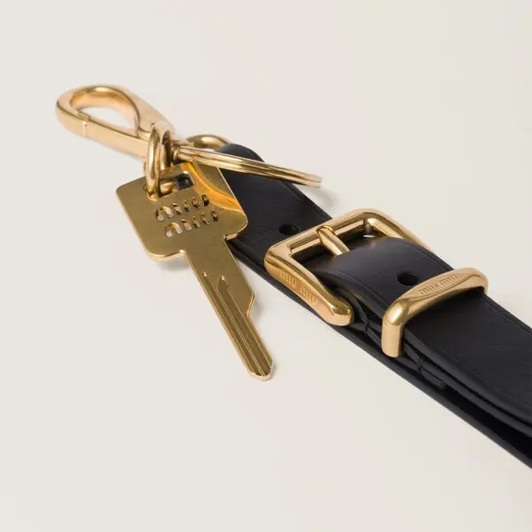 Miu Miu Leather Key Ring