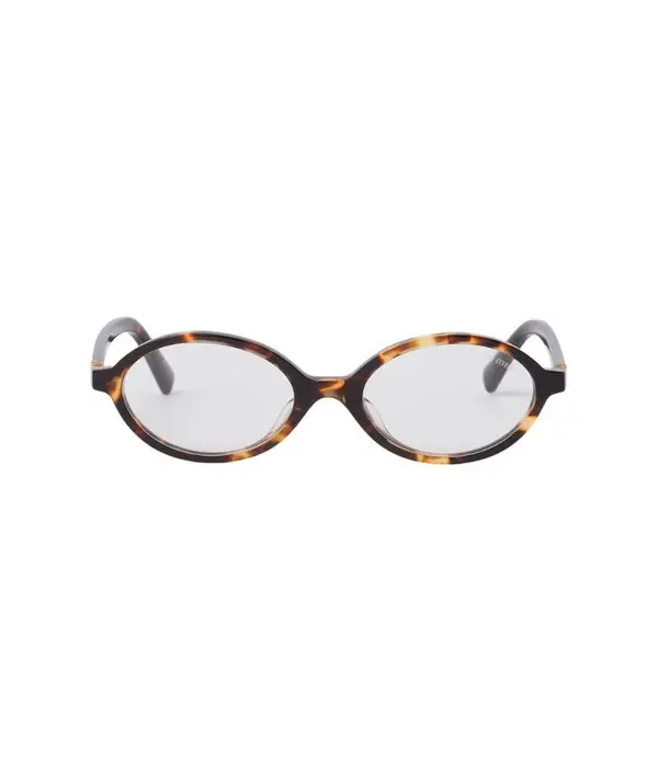 Miu Miu Regard Sunglasses - Blue-ray Transparent Lenses