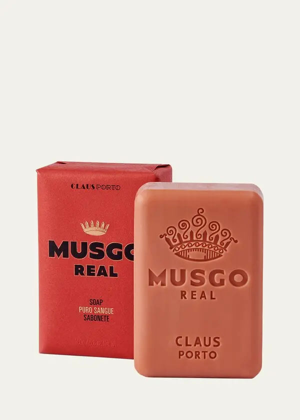 CLAUS PORTO Musgo Real Puro Sangue Soap Bar, 160g