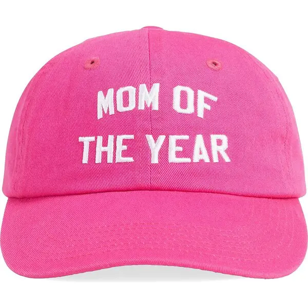 FAVORITE DAUGHTER Embroidered Baseball Cap - Pink