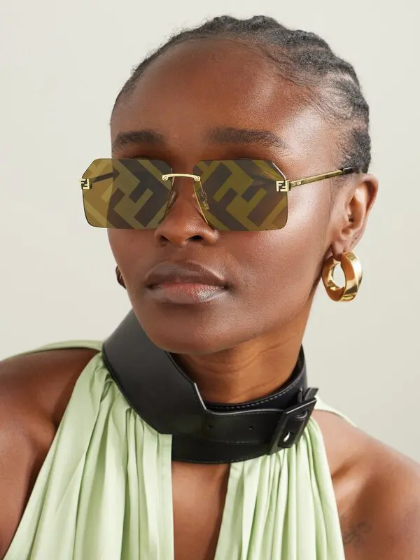 Fendi Sky Rimless Sunglasses