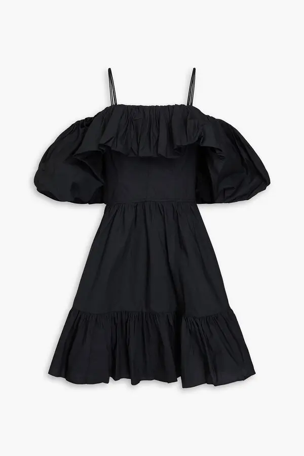 Ulla Johnson Lila Cold-shoulder Mini Dress