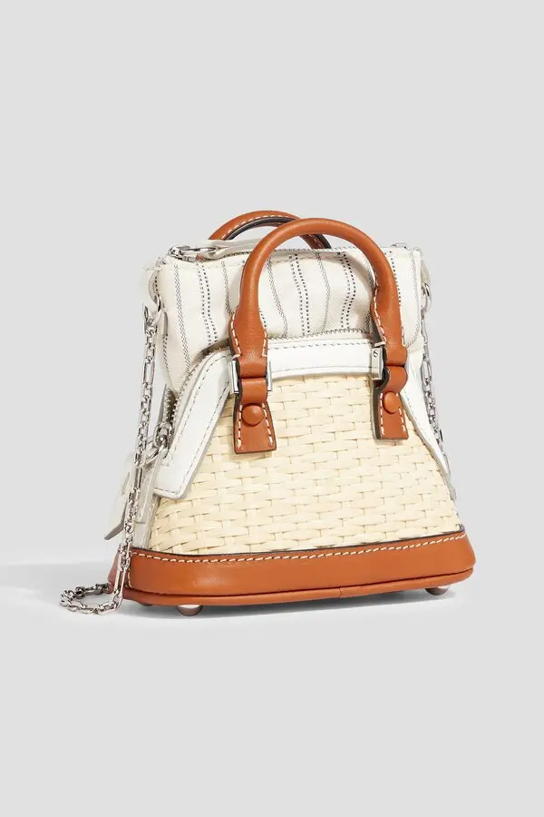 MAISON MARGIELA 5ac Classique Shoulder Bag - Off-white