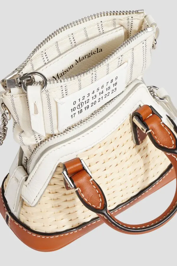 MAISON MARGIELA 5ac Classique Shoulder Bag - Off-white