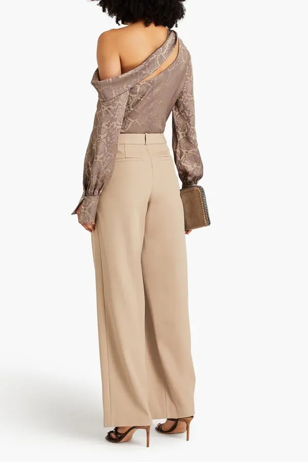 Simkhai Tayler Pleated Wide-leg Pants