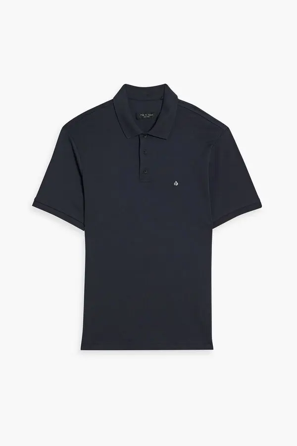 Rag & Bone Pima Cottonjersey Polo Shirt
