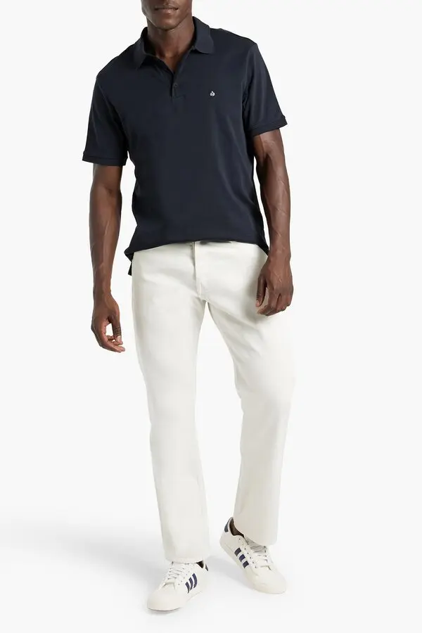 Rag & Bone Pima Cottonjersey Polo Shirt