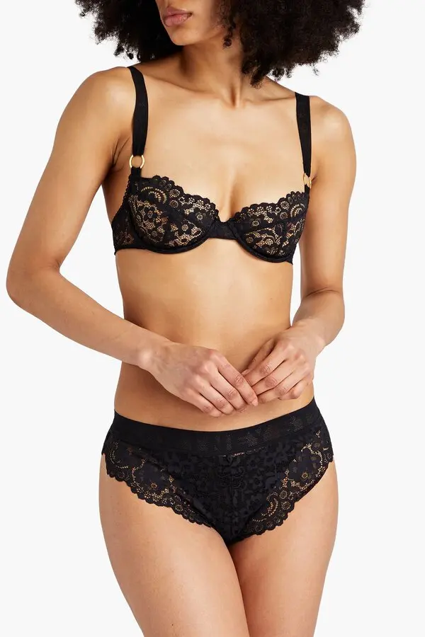 Stella McCartney Stretchlace Midrise Briefs