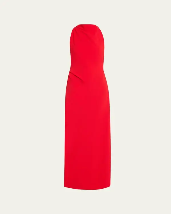 Proenza Schouler Faye Backless Gown - Red
