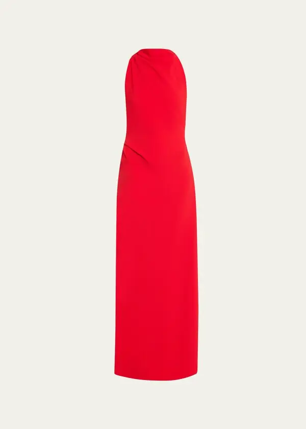 Proenza Schouler Faye Backless Gown - Red