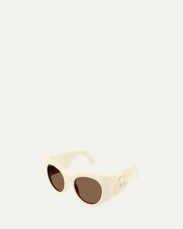 Gucci Gg Round Frame Sunglasses