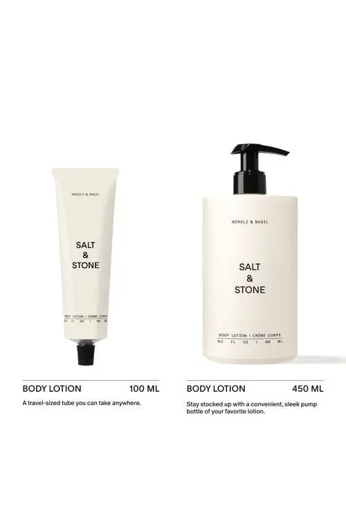 SALT & STONE Body Lotion - Neroli & Basil