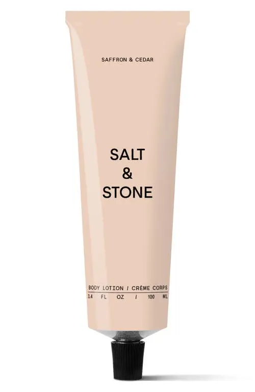 SALT & STONE Body Lotion - Saffron & Cedar