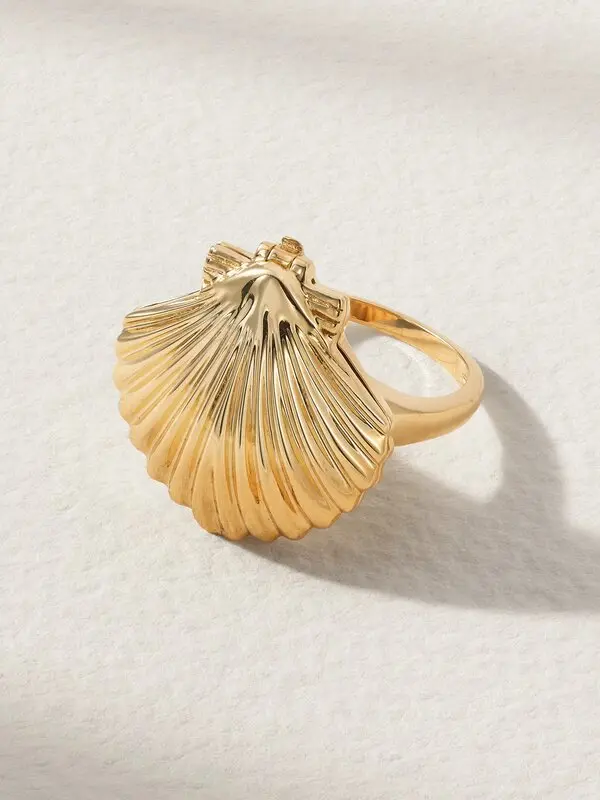 Mateo Lady Venus Diamond And Pearl 14-karat Ring