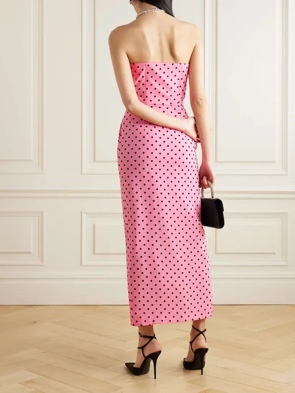 pink dress with red polka dots Girls' Polka Dot Party Pocket Twirl Dress Size: 4T Toddler By Mila & Rose