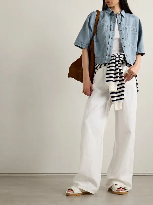 Brunello Cucinelli Bead-embellished Shirt