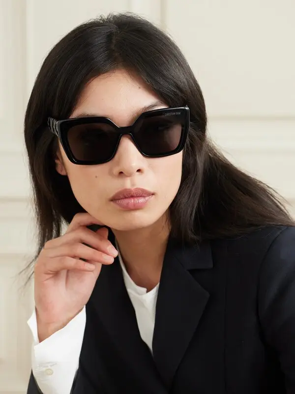 Dior Lady 95.22 S2i Sunglasses - Black | Editorialist