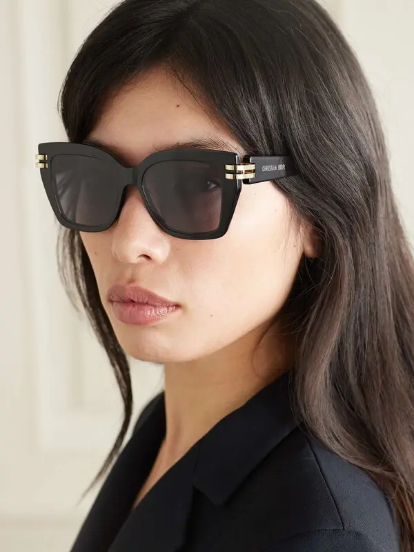Dior Cdior S1i Square-frame Sunglasses - Black