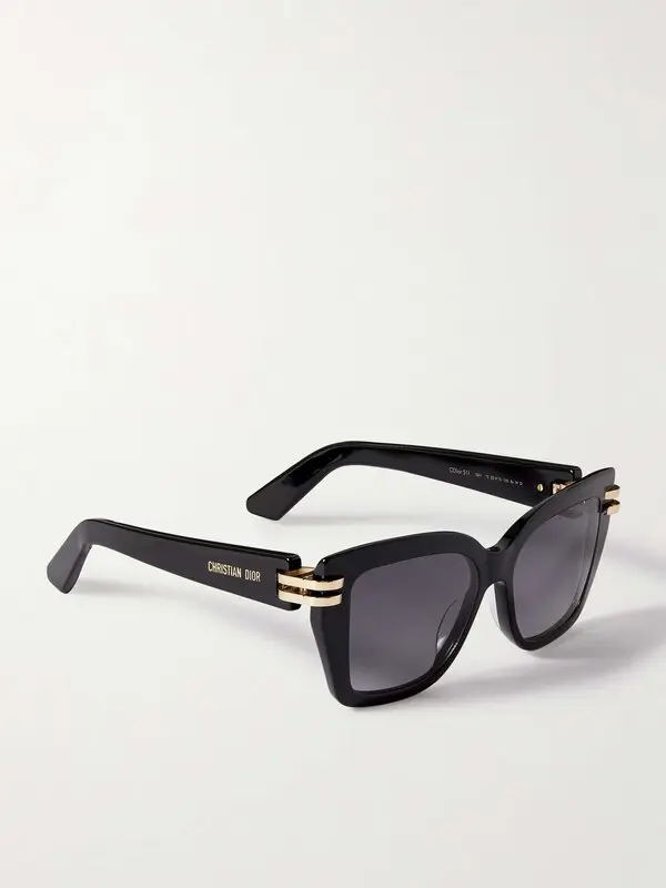 Dior Cdior S1i Square-frame Sunglasses - Black