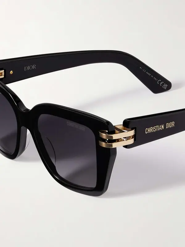 Dior Cdior S1i Square-frame Sunglasses - Black