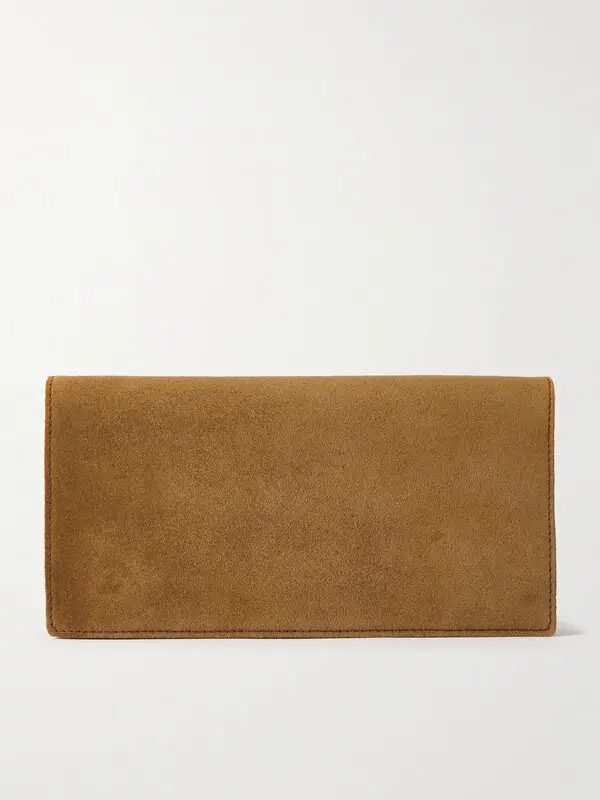 METIER Suede Jewelry Pouch - Brown