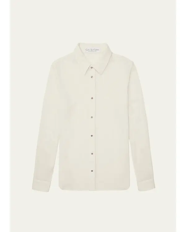GOD'S TRUE CASHMERE Cashmere Gauze Sport Shirt