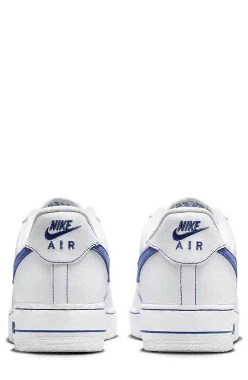 Nike Air Force 1 '07 Lv8 Sneakers - White/ Deep Royal Blue
