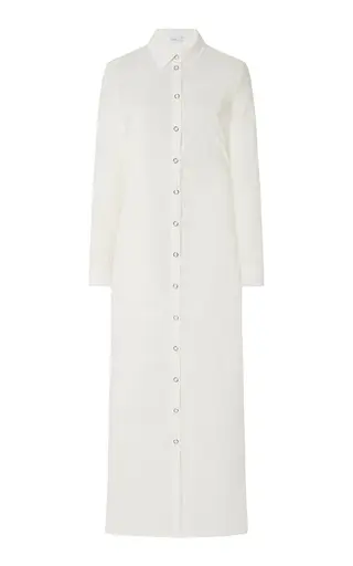 open lace back dress Silk Organza Shirt Dress
