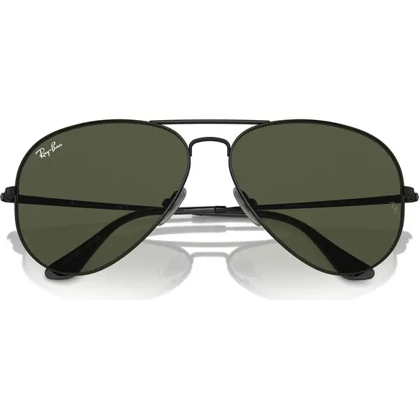 Ray-ban 58mm Aviator Sunglasses - Black