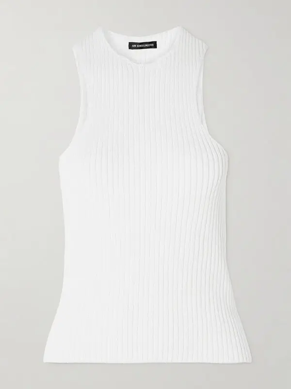 ANN DEMEULEMEESTER Noya Ribbed Tank