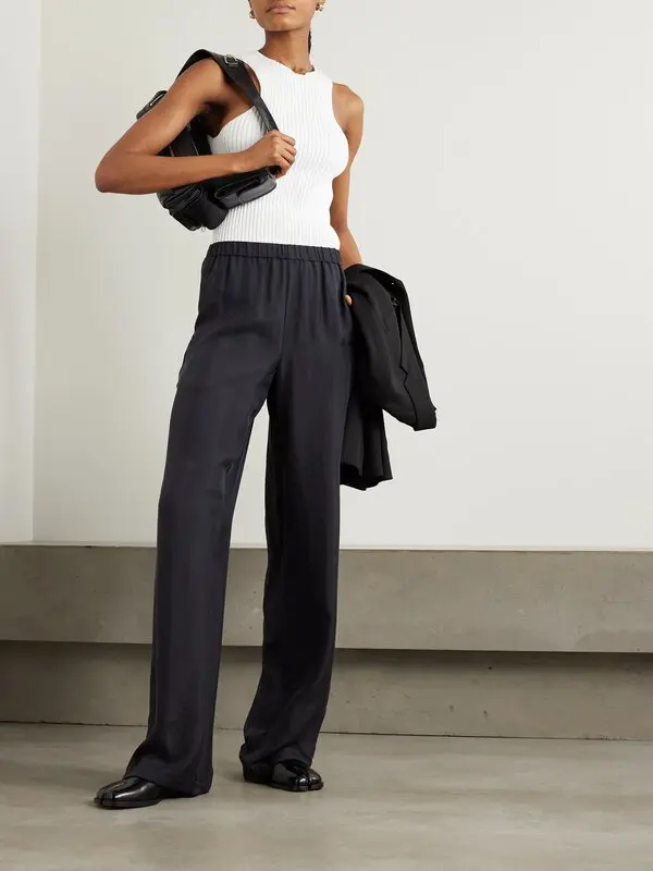 ANN DEMEULEMEESTER Noya Ribbed Tank