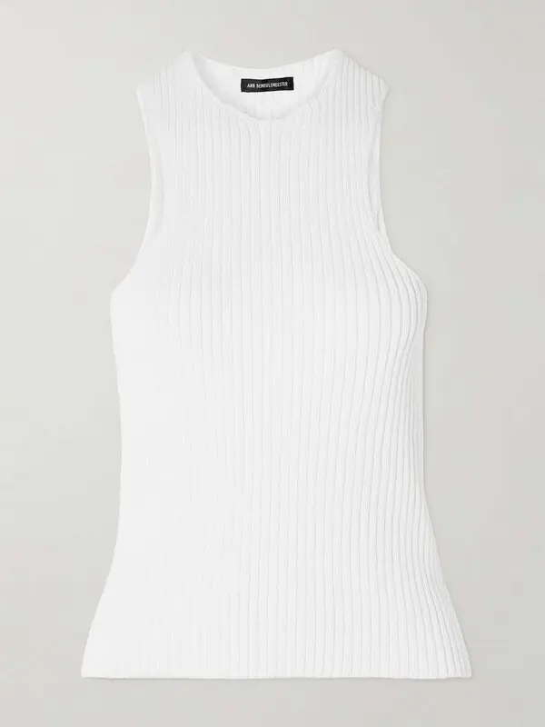 ANN DEMEULEMEESTER Noya Ribbed Tank