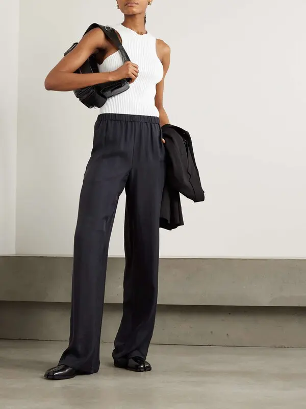 ANN DEMEULEMEESTER Noya Ribbed Tank