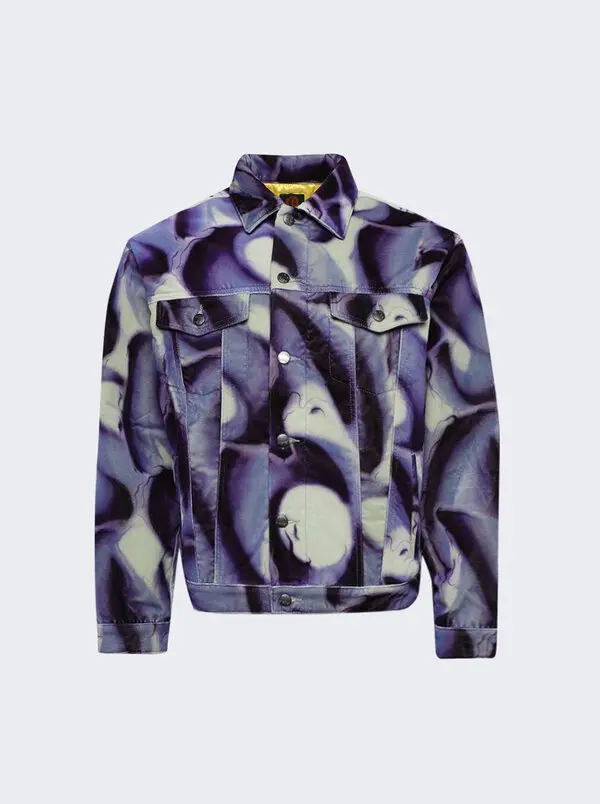 CASELLA MEYER Allover Jacket - Purple