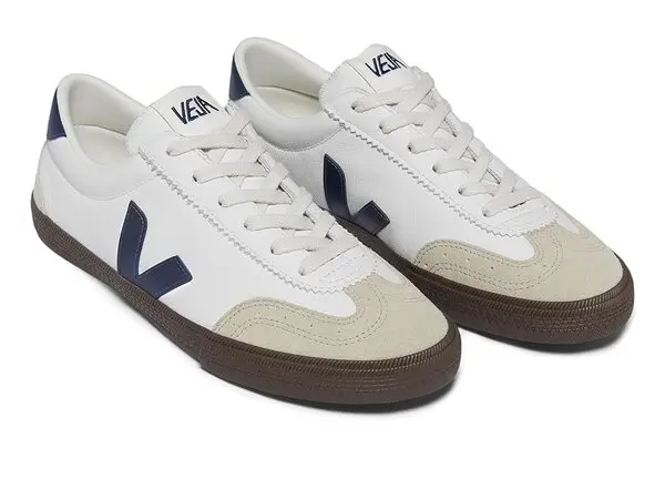 VEJA Volley Leather Sneakers - White