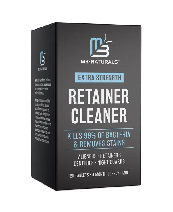 M3 Retainer And Denture Cleaner 120ct