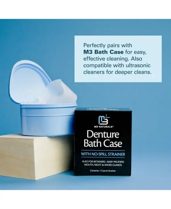 M3 Retainer And Denture Cleaner 120ct - Black
