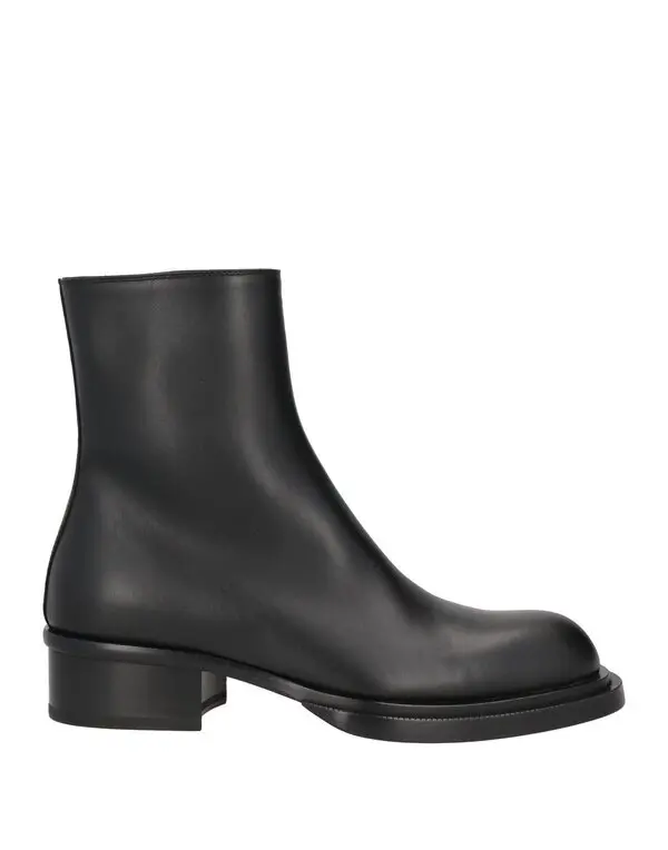 Alexander McQueen Ankle Boots In Calfskin