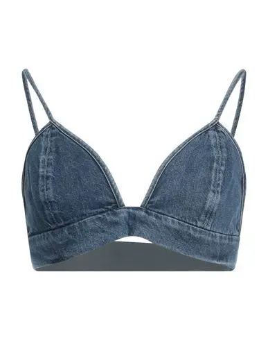 AGOLDE Denim Crop Top - Blue