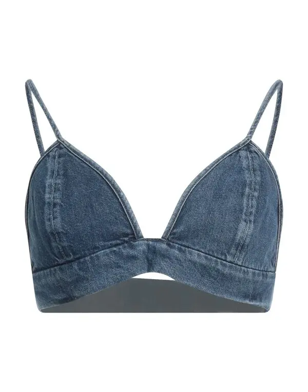 AGOLDE Denim Crop Top