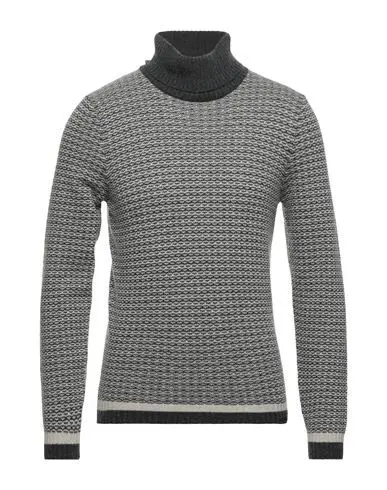 BROOKSFIELD Turtleneck Knit Top - Grey
