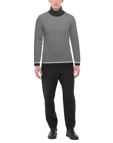 BROOKSFIELD Turtleneck Knit Top - Grey