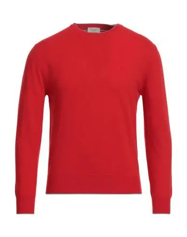 Altea Virgin Wool Sweater - Tomato Red
