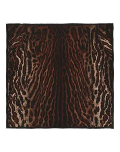 Givenchy Leopard Print Silk Scarf Scarf Multicolored Silk