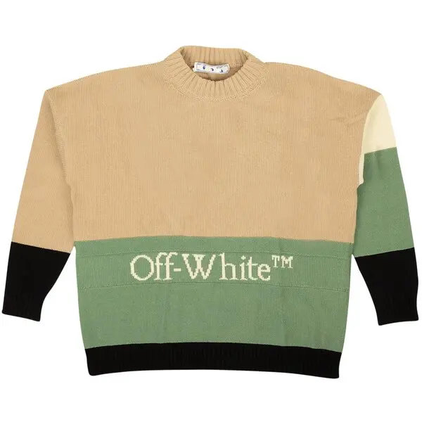 Off-White Block Wool Crewneck